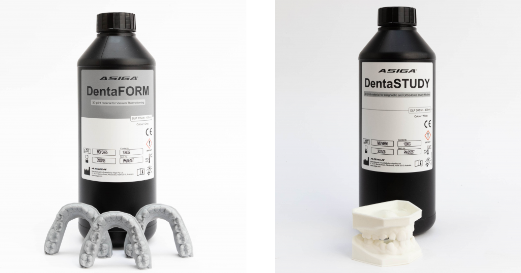Asiga - DentaFORM and DentaSTUDY - Dental Axess